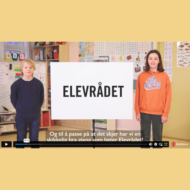 Film: Hva er elevråd? - Skole og barnehage